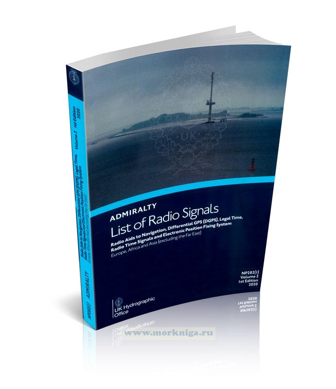 Admiralty list of radio signals. Vol 2. NP282 (1) (ALRS). Radio aids to ...