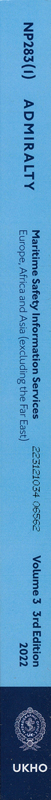 Admiralty list of radio signals. Vol 3. NP283(1) (ALRS). Maritime ...