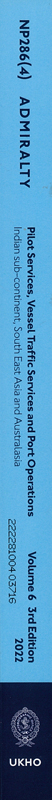 Admiralty list of radio signals. Vol 6. NP286(4) (ALRS). 2022. Pilot ...