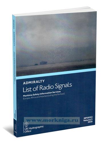 Admiralty list of radio signals. Vol 3. NP283(1) (ALRS). Maritime ...