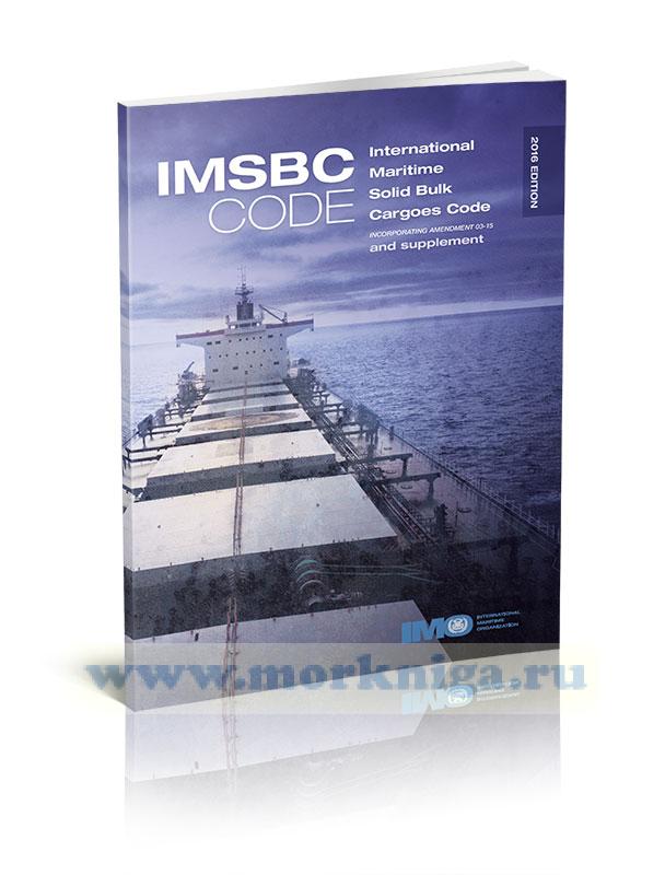 IMSBC Code (International Maritime Solid Bulk Cargoes Code ...