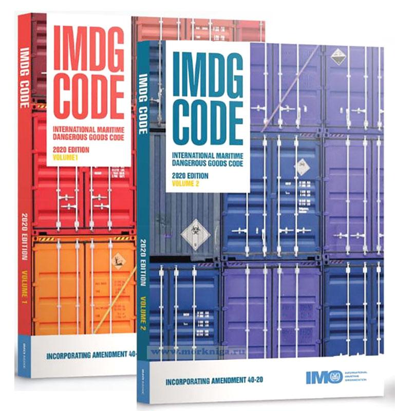 IMDG Code. International Maritime Dangerous Goods Code. Volume 1 and ...