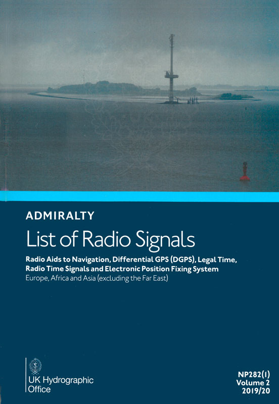 Admiralty list of radio signals. Vol 2. NP282 (1) (ALRS). Radio aids to ...
